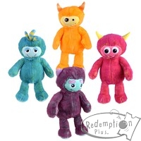 Redemption Plus - Cuddly Monsters 18in Asmt